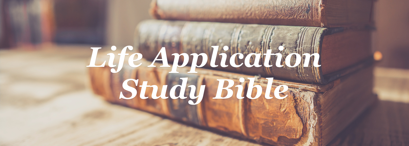 Life Application Study Bible Review | conversant faith